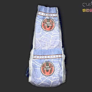 Customz Super Spidey ABDL Pull up Diaper - Etsy