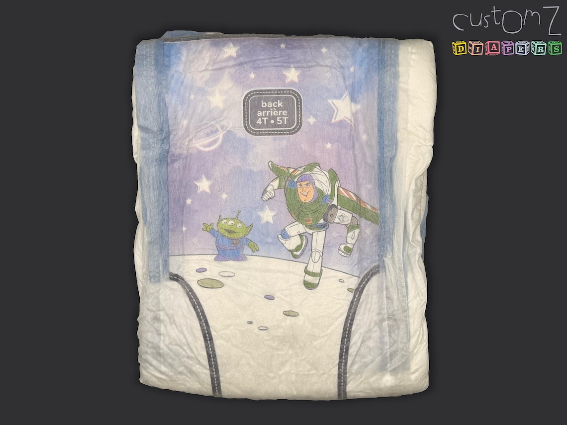 Customz Space Man ABDL Diaper: Fade When Wet Stars - Etsy