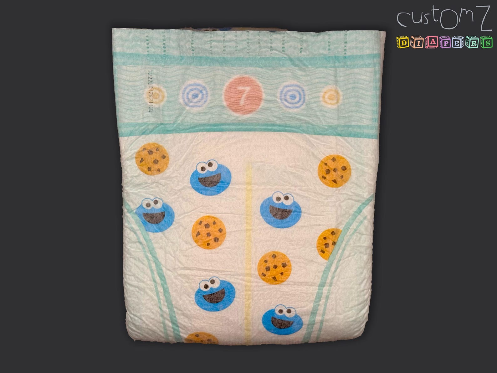 Customz Cookie Muncher ABDL Adult Baby Diaper Nappy - 1 X Nappy - Etsy