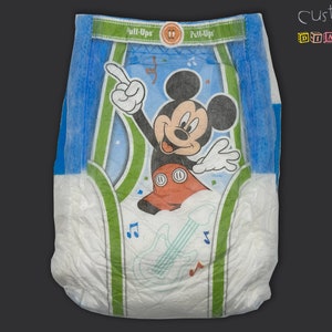 Customz Mr Mouse ABDL Adult Baby Diaper Nappy - 1 X Nappy - Etsy