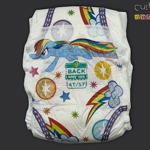 Customz MLP My Little Pony Pinkie Pie ABDL Plastic Backed Adult Baby ...