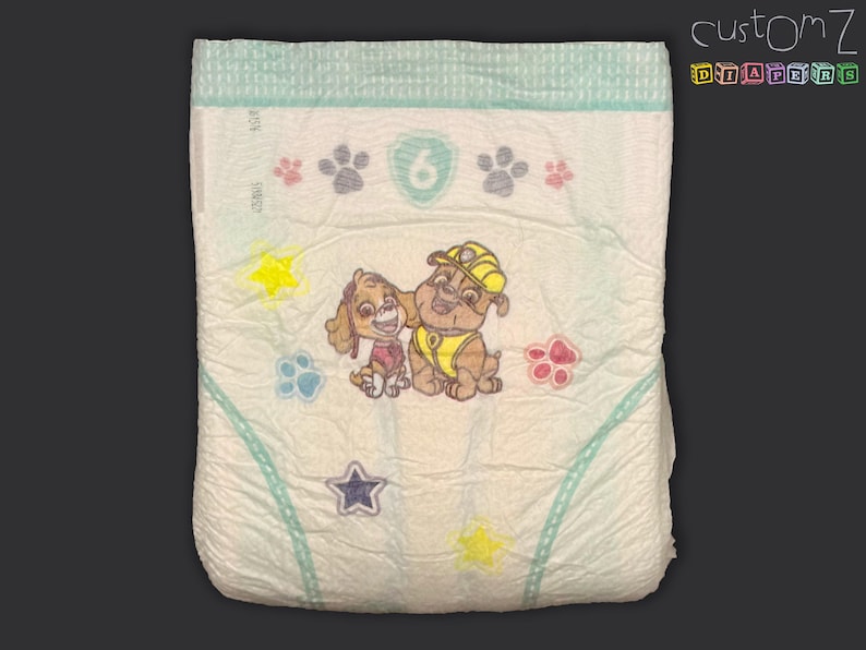 Customz Puppy Pals ABDL Adult Baby Diaper Nappy - 1 X Nappy - Etsy