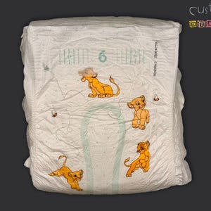 Customz Lion Pride ABDL Adult Baby Diaper Nappy - 1 X Nappy - Etsy
