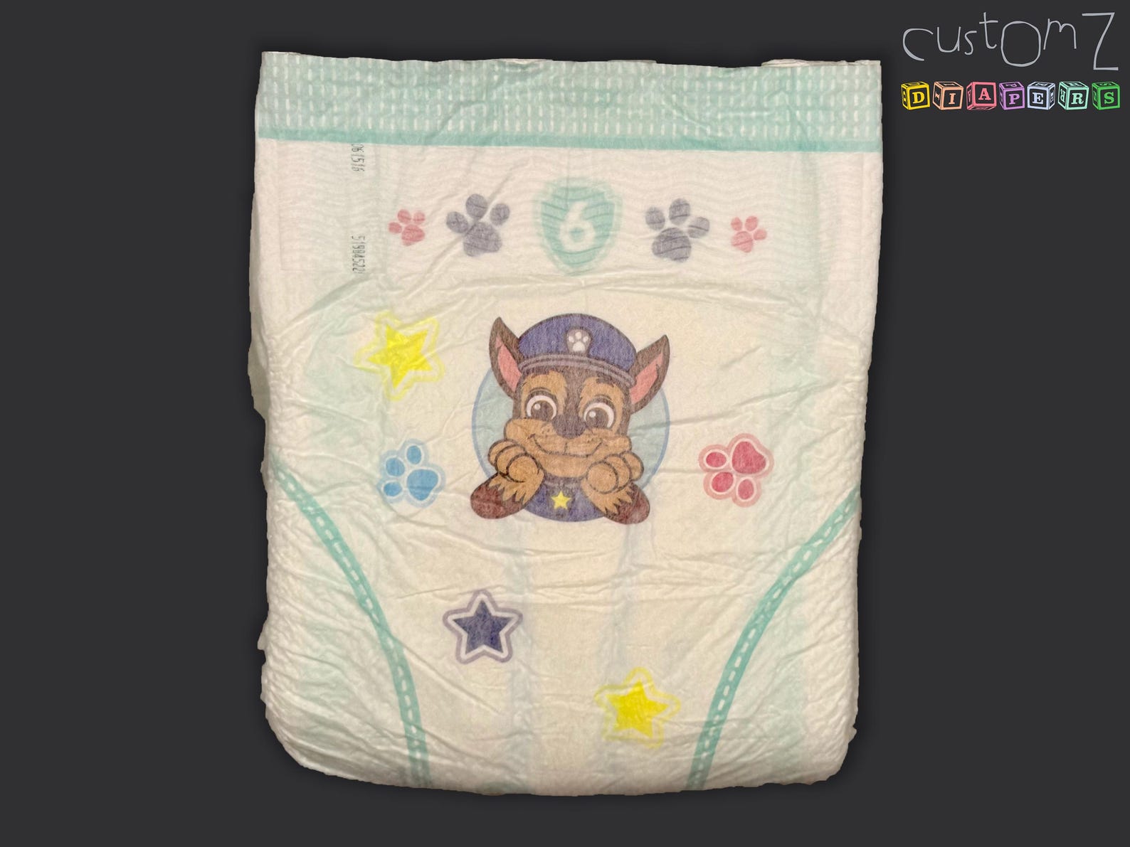 Customz Police Pup ABDL Adult Baby Diaper Nappy - 1 X Nappy - Etsy