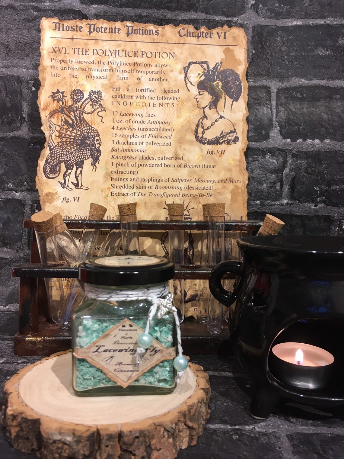 Lacewing Fly Potion Ingredient Wax Melt Inspired by Harry | Etsy