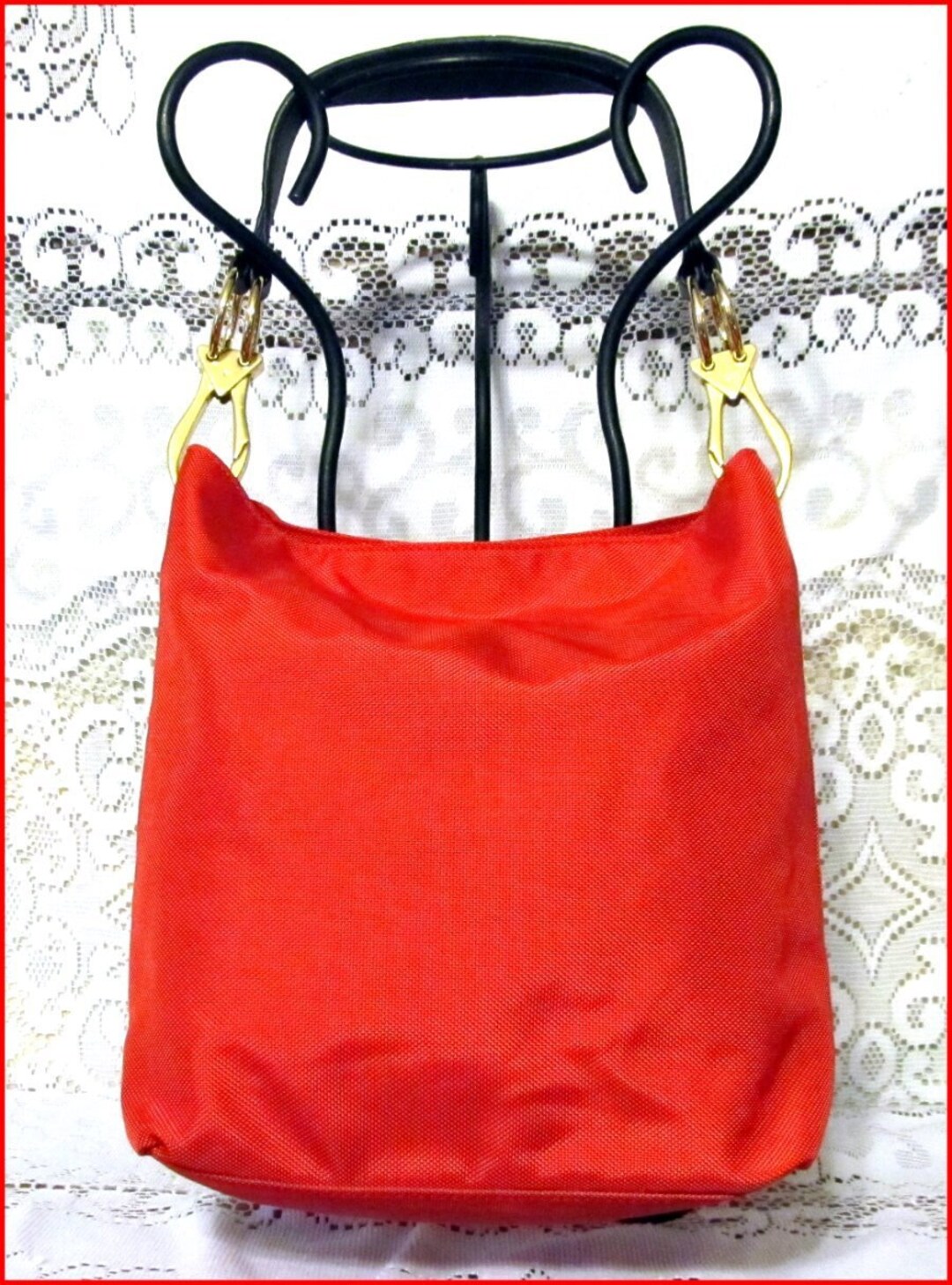 JPK Paris Nylon Bucket Bag Purse - Etsy