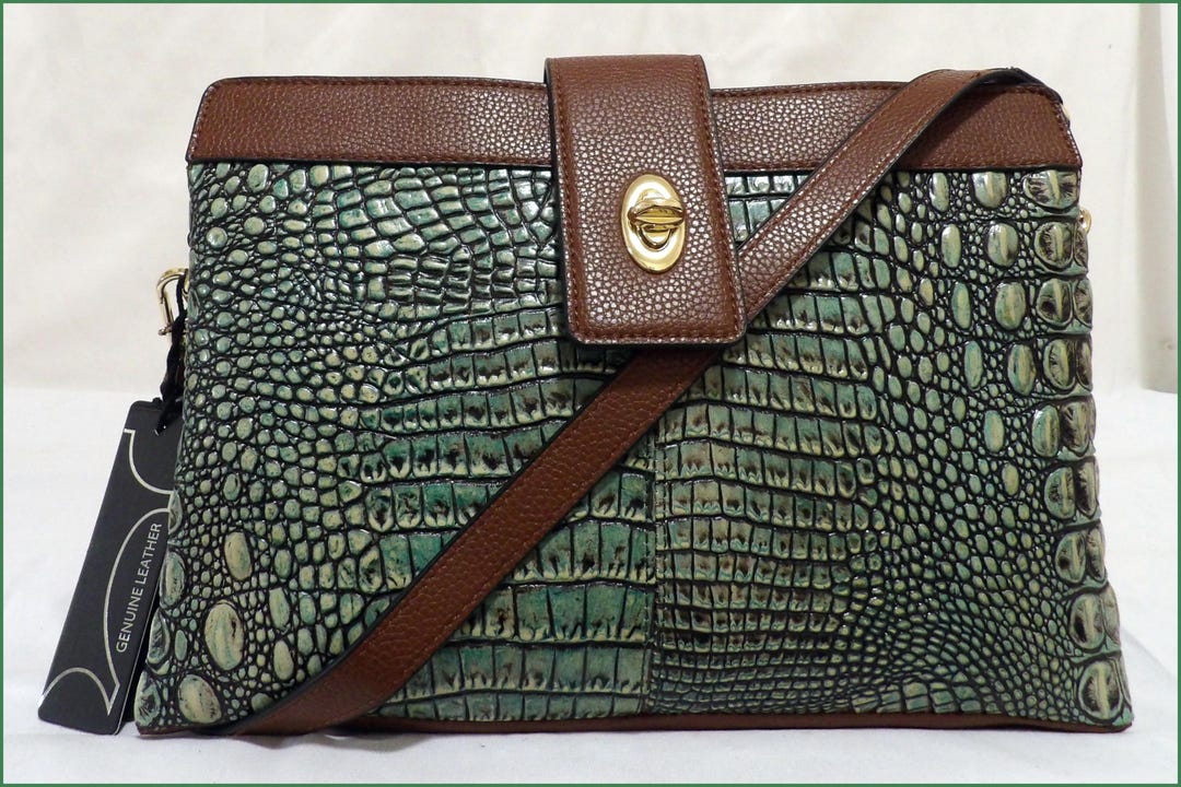 Nwt M.C. Genuine Leather Edna Crossbody Bag Purse - Etsy