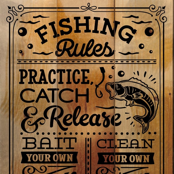 Rustic Fishing - Etsy