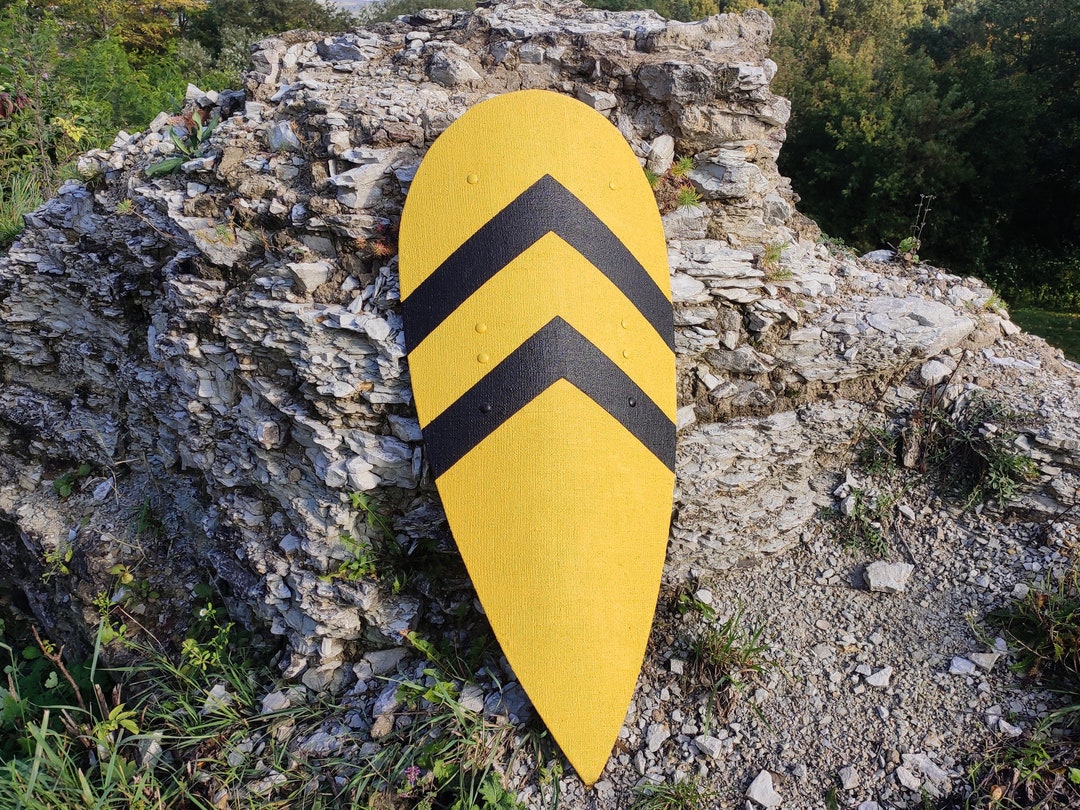 Medieval Kite Shield With Board Imitation, Weapon Battle Shield, Hmb ...