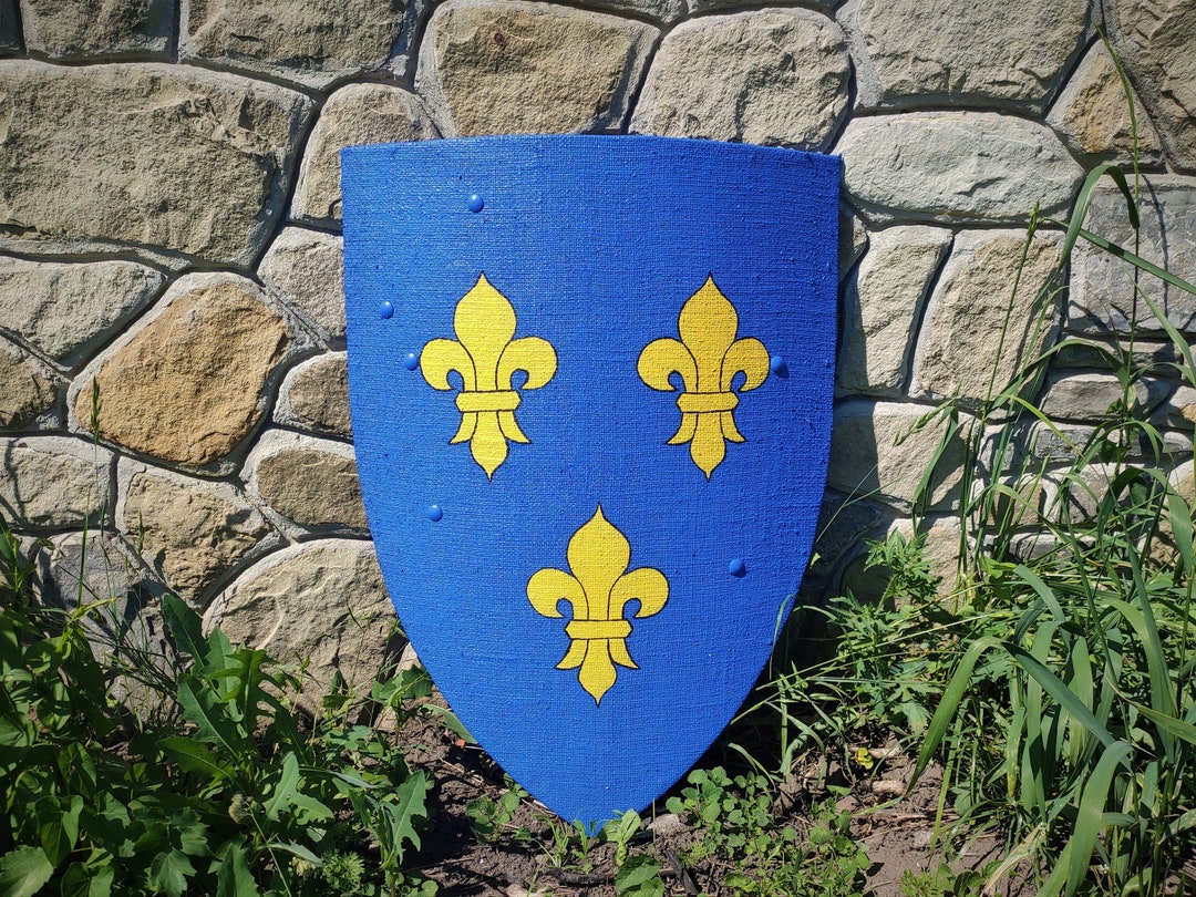 Heater Shield, Medieval Shield, Weapon Battle Shield, Painted Shield ...