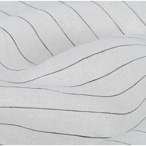 Premium Linen Fabric，striped Linen , Linen Striped Yarn-dyed Fabric ...