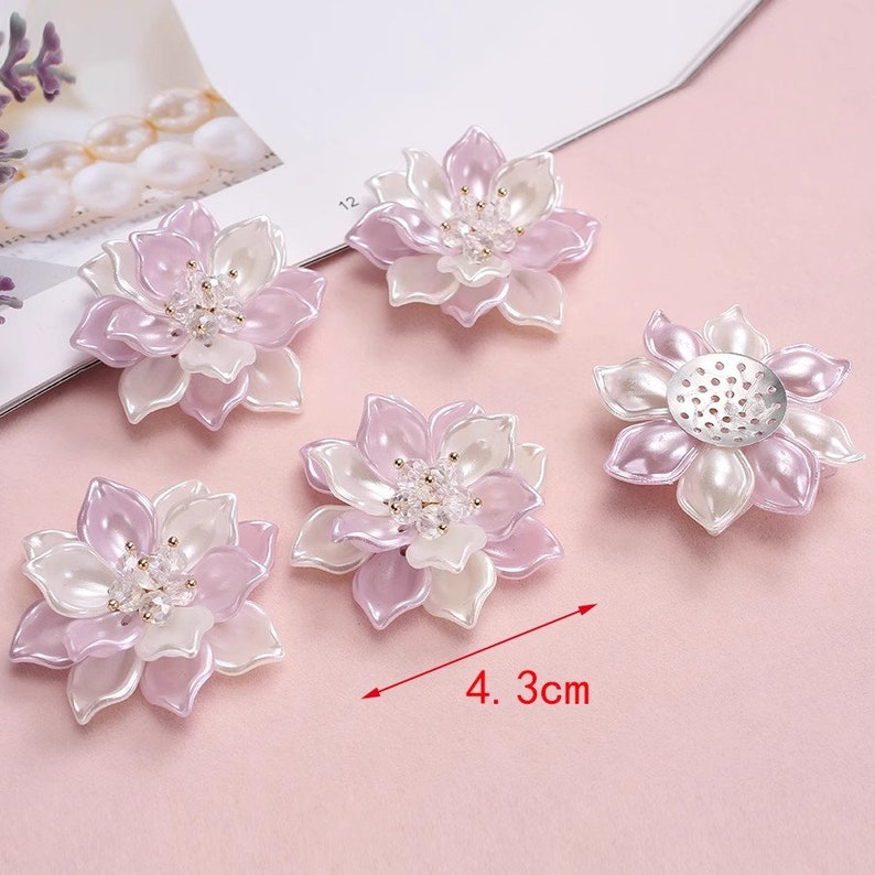 3D Beaded Camellia ，flowers Applique,rhinestone Pearls Applique Patch ...