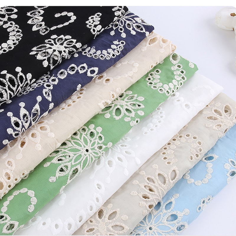 Cotton Eyelet Fabric - Etsy