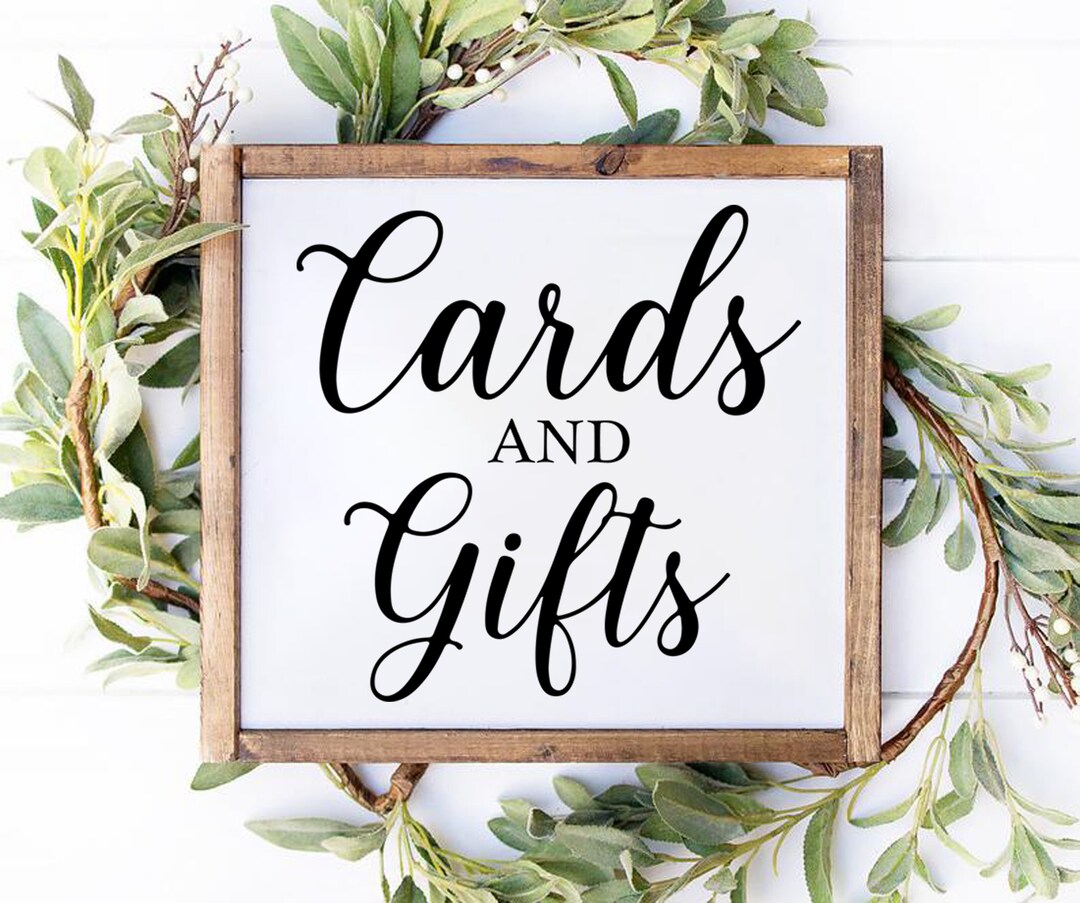 Cards and Gifts Svg, Advice and Wishes Svg, Wedding SVG File, Bride ...