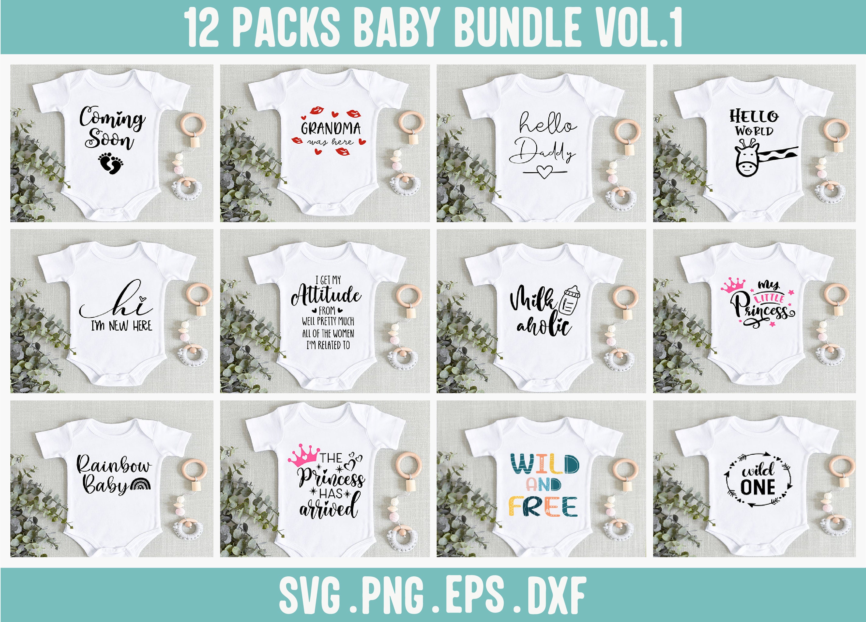 Baby Svg Bundle Baby Bundle Newborn Bundle Baby Quote - Etsy