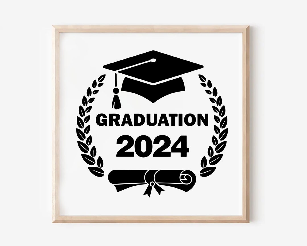 Graduation 2024 Svg, Senior 2024 Svg, Class of 2024 Svg, Graduation Cap ...