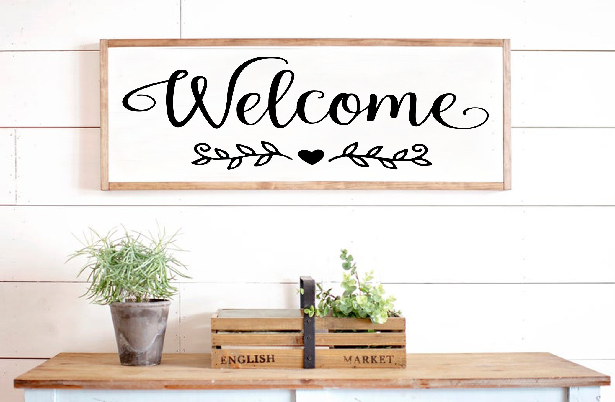 Welcome Svg Welcome Cut File Front door svg Greeting svg - Etsy France