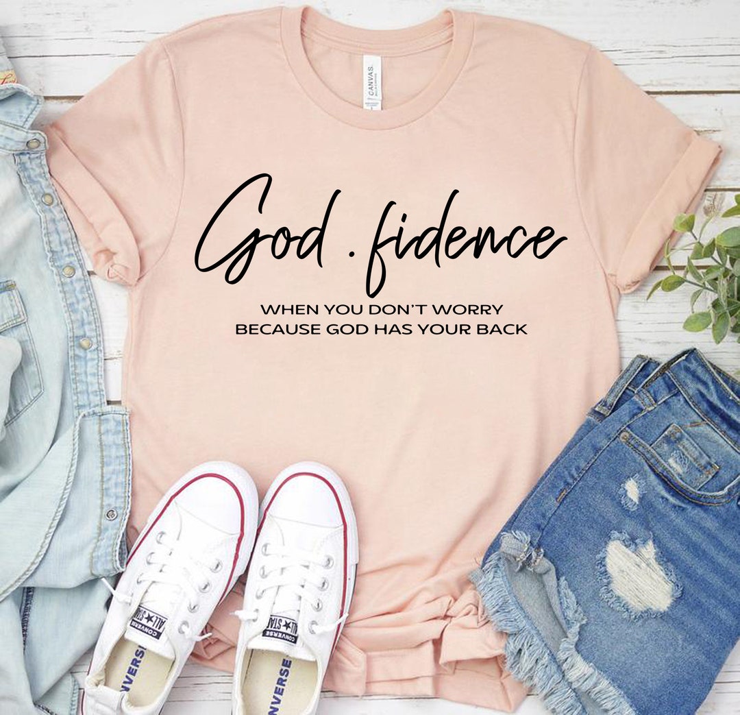 Godfidence Svg, Faith Svg, Christian Svg, Jesus Svg, Svg Files for ...