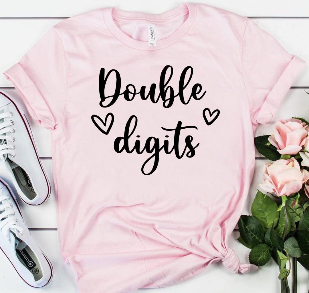 Double Digits SVG, Birthday Girl Svg, 10th Birthday Svg, Girl's ...