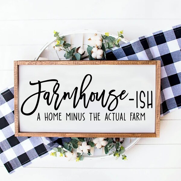Modern Farmhouse Signs Svg - Etsy