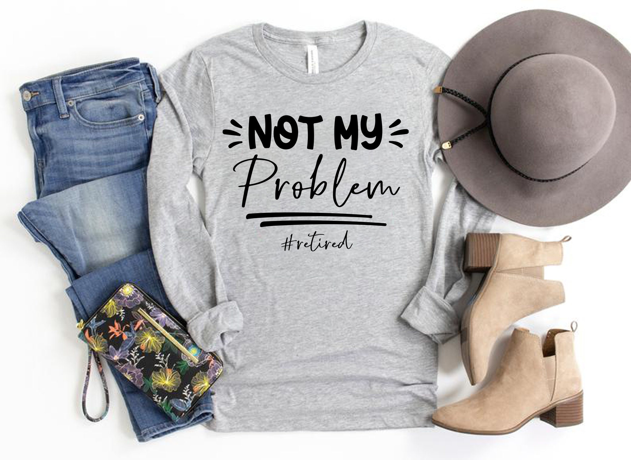 Not My Problem Svg Retired Svg I'm Retired Svg Not My - Etsy