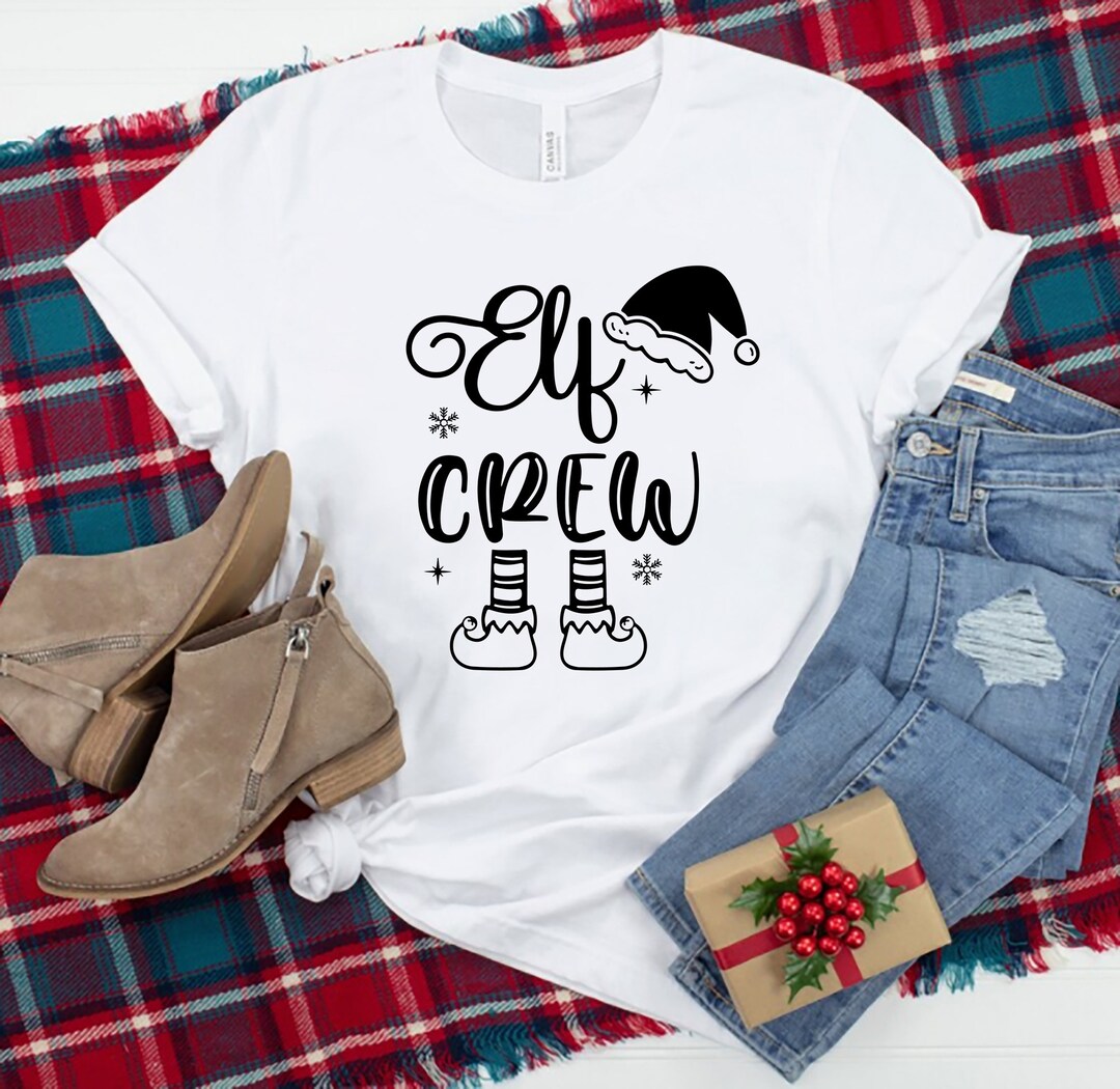 Elf Crew Svg, Elf Svg, Funny Christmas Svg, Christmas Svg, Elf Hat Svg ...