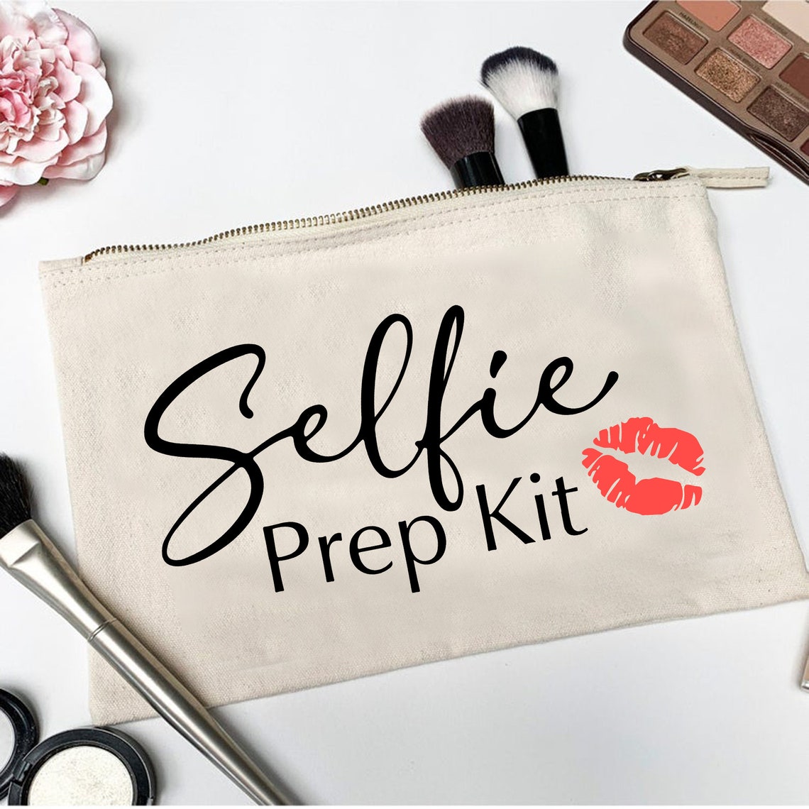 Selfie Prep Kit Svg Makeup Bag Svg Makeup Svg Cosmetic Bag | Etsy