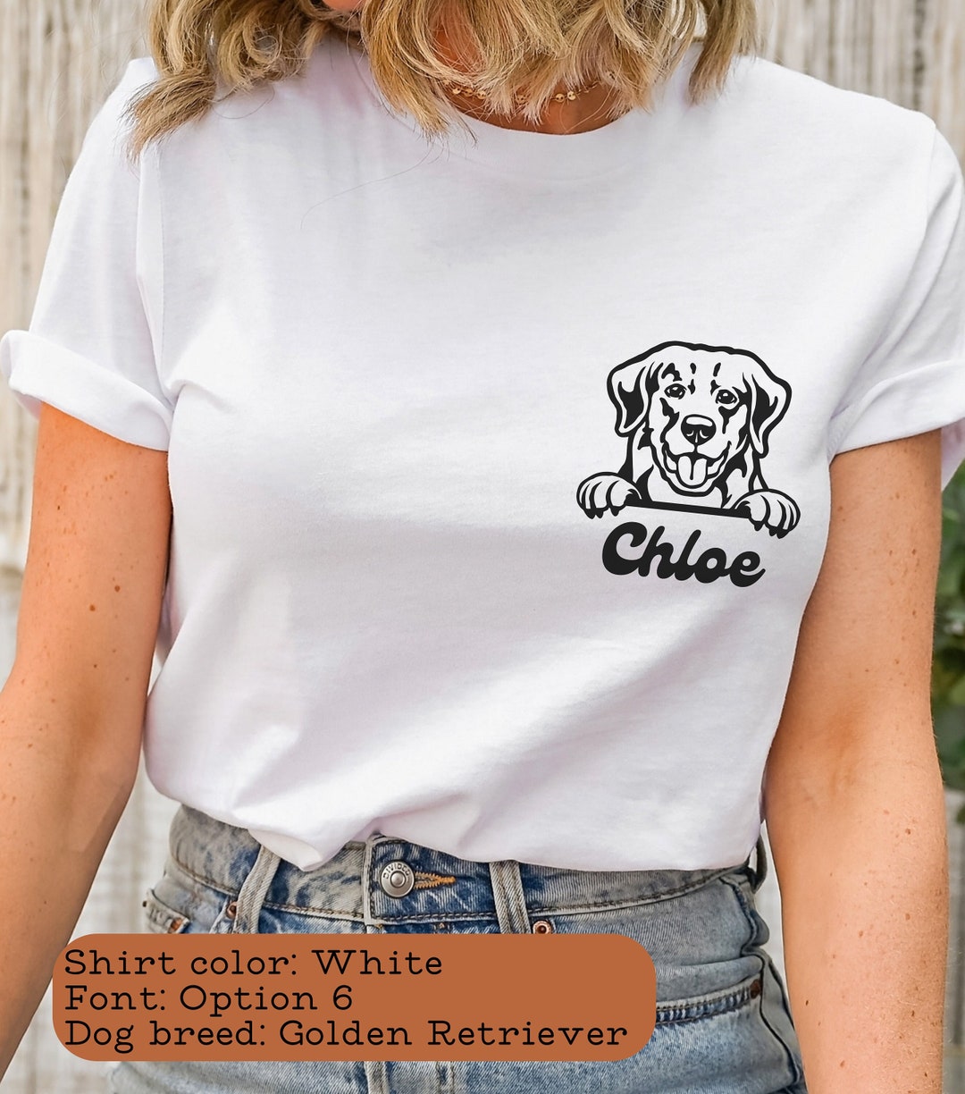 Personalized Dog Breed Shirt, Unisex Men & Women's Tee, Custom Dog Breed Shirt, Cute ...