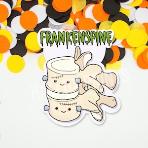 Halloween Spooky Healthcare Medical Pun Stickers - Holiday Vinyl ...