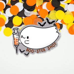 Halloween Spooky Healthcare Medical Pun Stickers - Holiday Vinyl ...