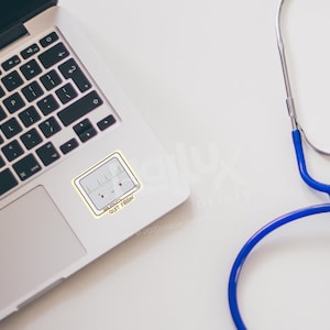 Quit Fibbin' - Medical Pun Vinyl Sticker Die Cut Waterproof Stickers ...