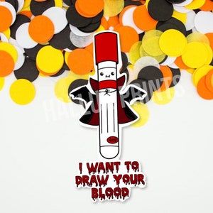 Halloween Spooky Healthcare Medical Pun Stickers - Holiday Vinyl ...