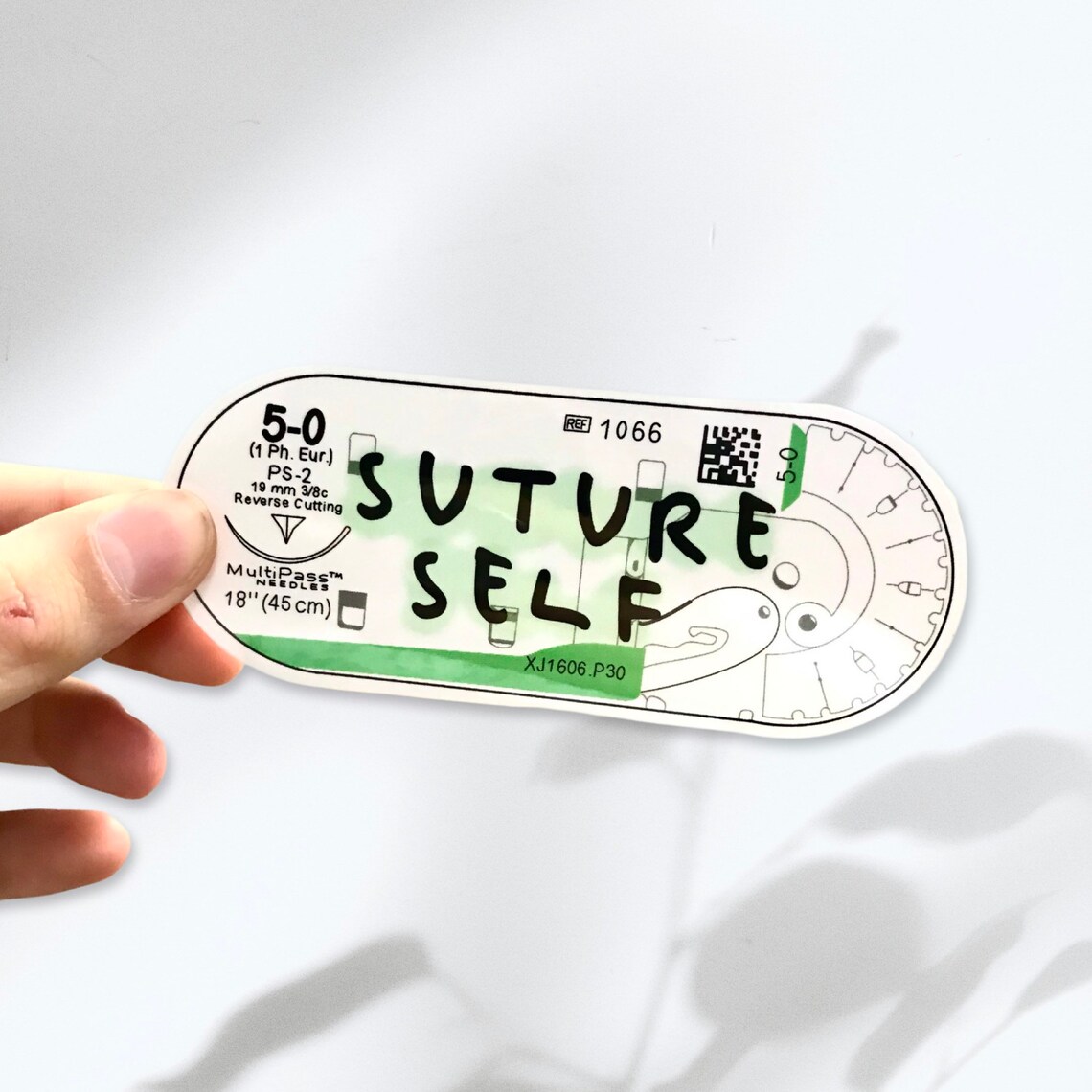 Suture Healthcare Sticker Emergency Medicine | Etsy