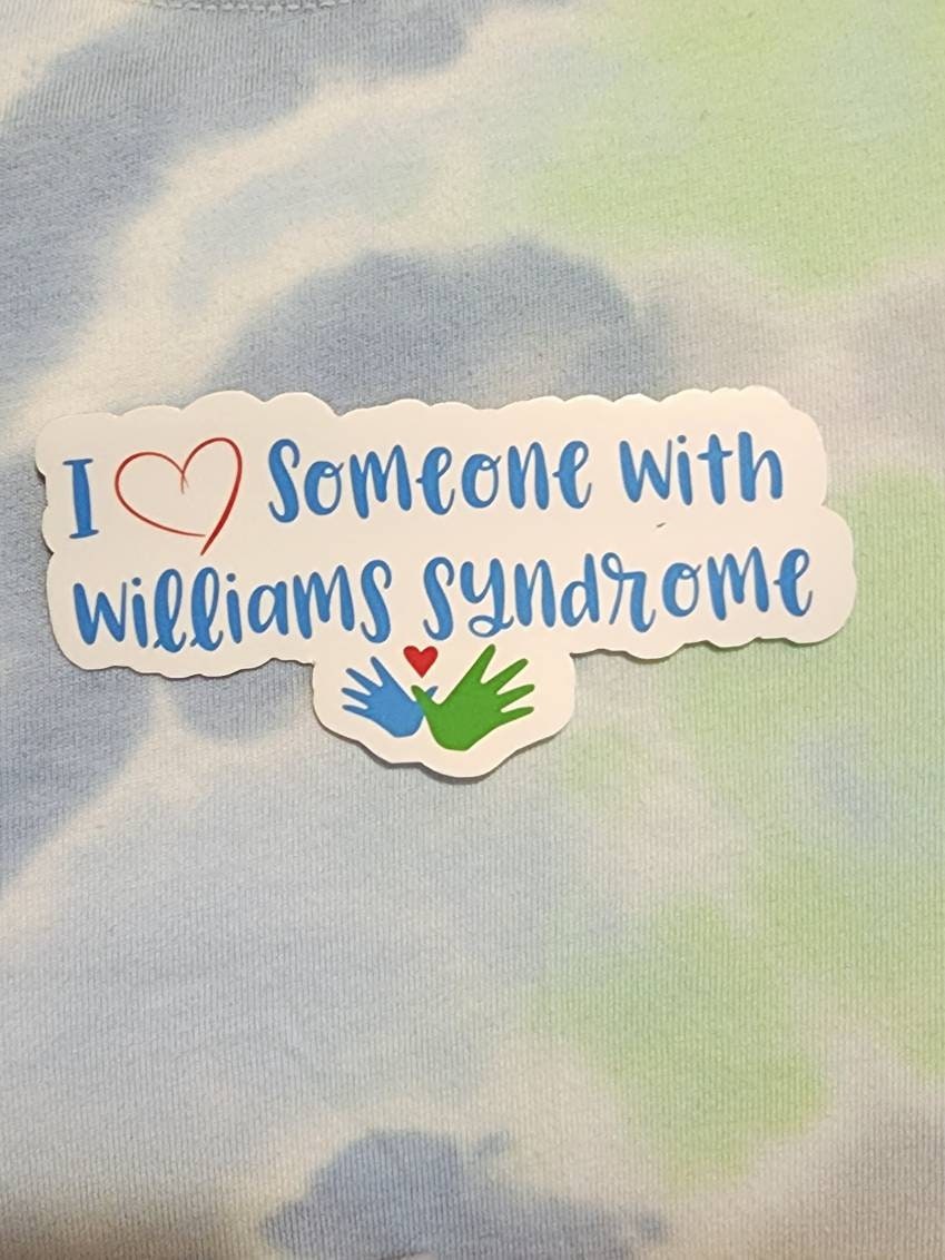 Williams Syndrome Awareness Stickers - Etsy