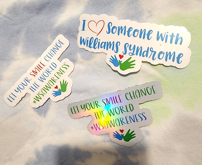 Williams Syndrome Awareness Stickers - Etsy