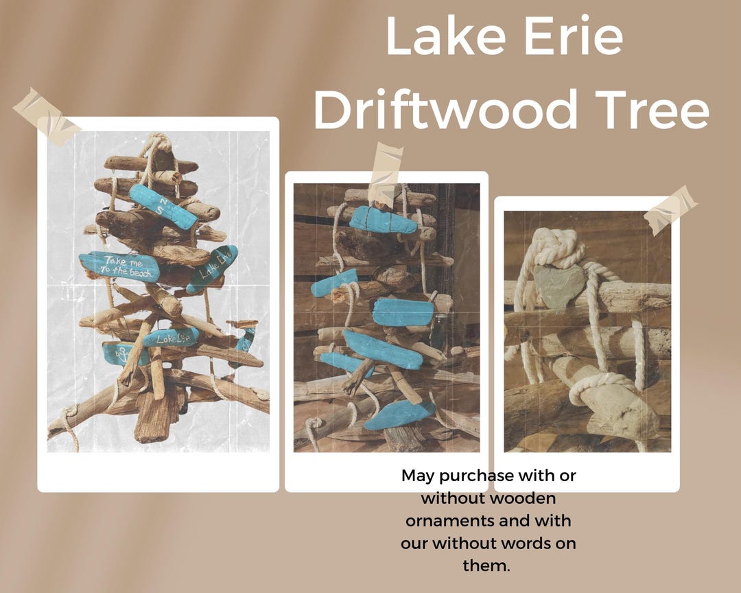 Lake Erie Driftwood Tree - Etsy