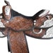 Western Show Saddle Horse Tack Silver Premium Genuine Cowhide - Etsy