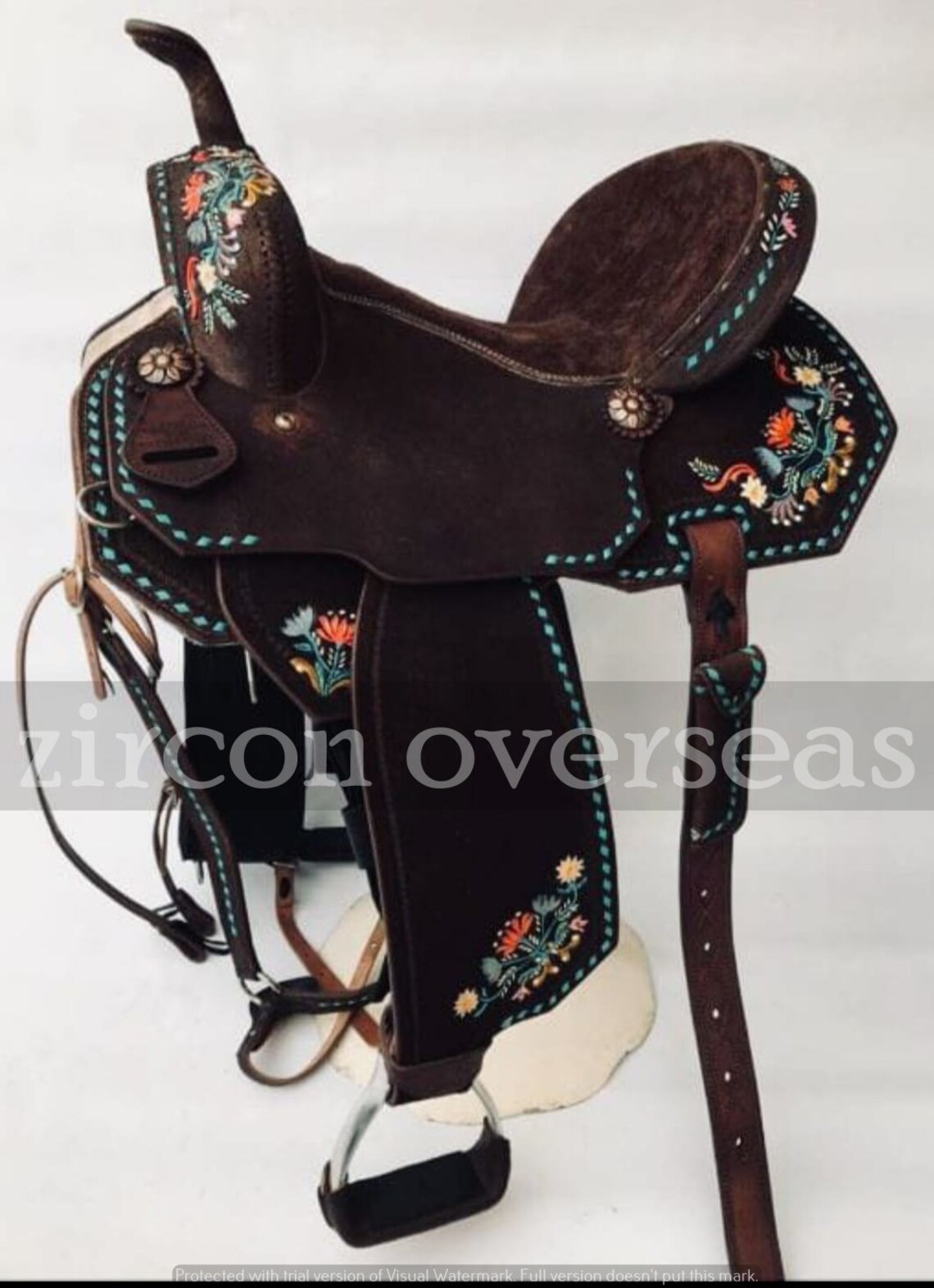 Western Saddle New Premium Western Leather Horse Tack - Etsy
