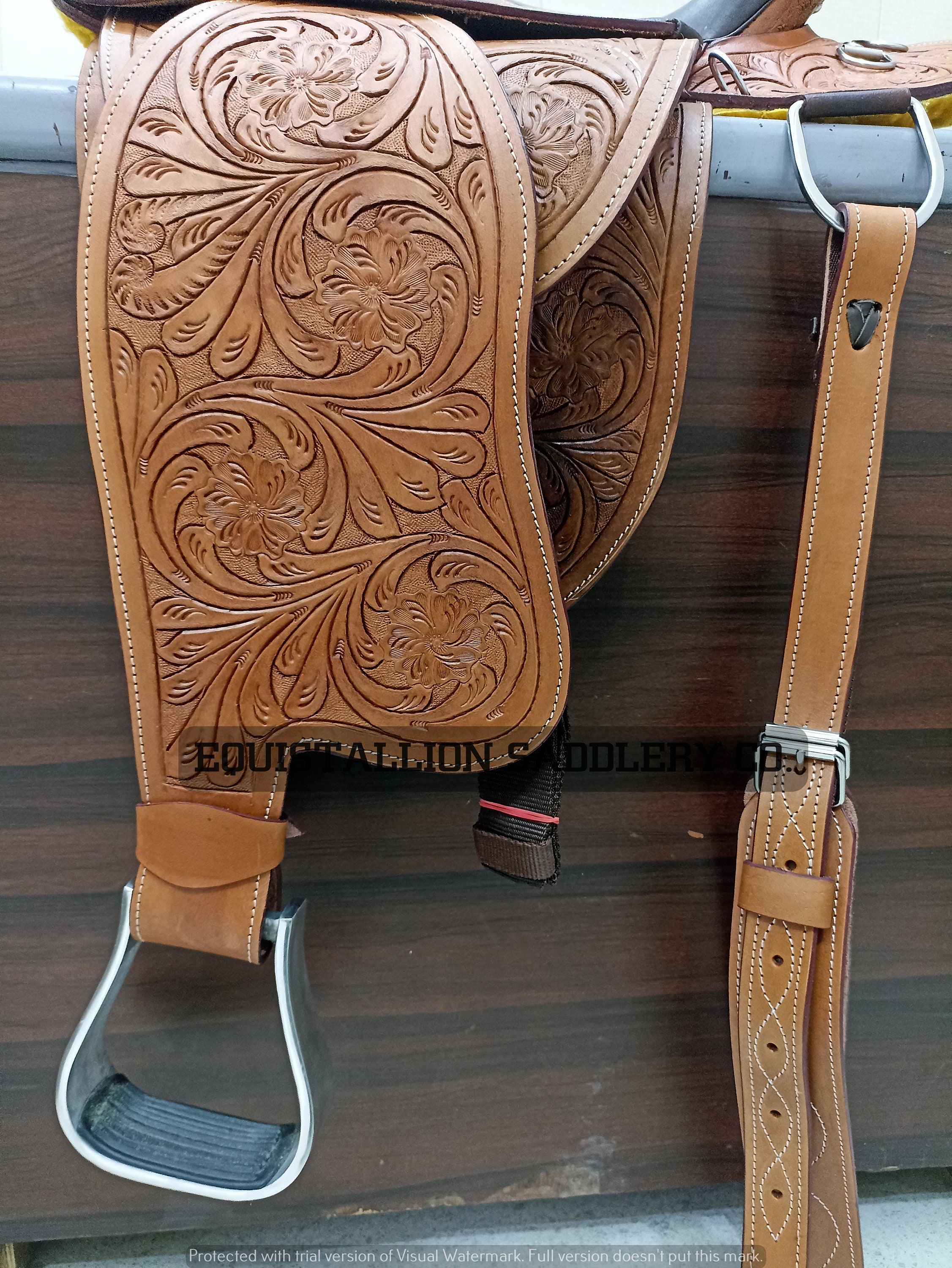 EQUISTALLION New Australian Stock / Endurance Western Saddle With Free ...