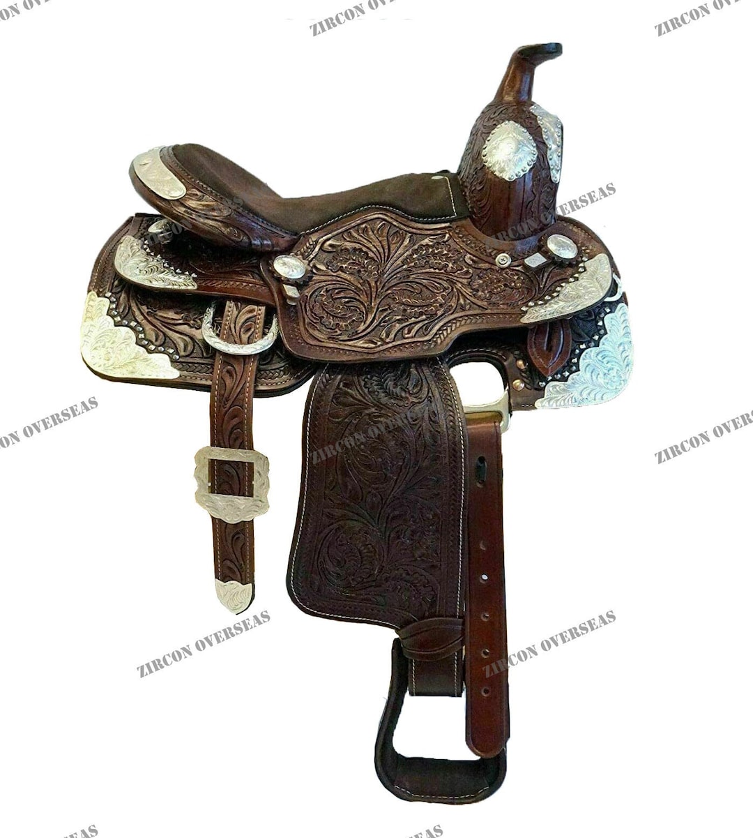 Premium Western Show Saddle Horse Leather Tack Western Saddle - Etsy