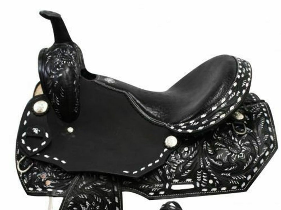 Western Saddle Leather Horse Tack Western Premium Leather - Etsy