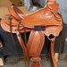 Western Show Saddle Horse Tack Silver Premium Genuine Cowhide - Etsy