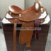 Western Show Saddle Horse Tack Silver Premium Genuine Cowhide Leather ...