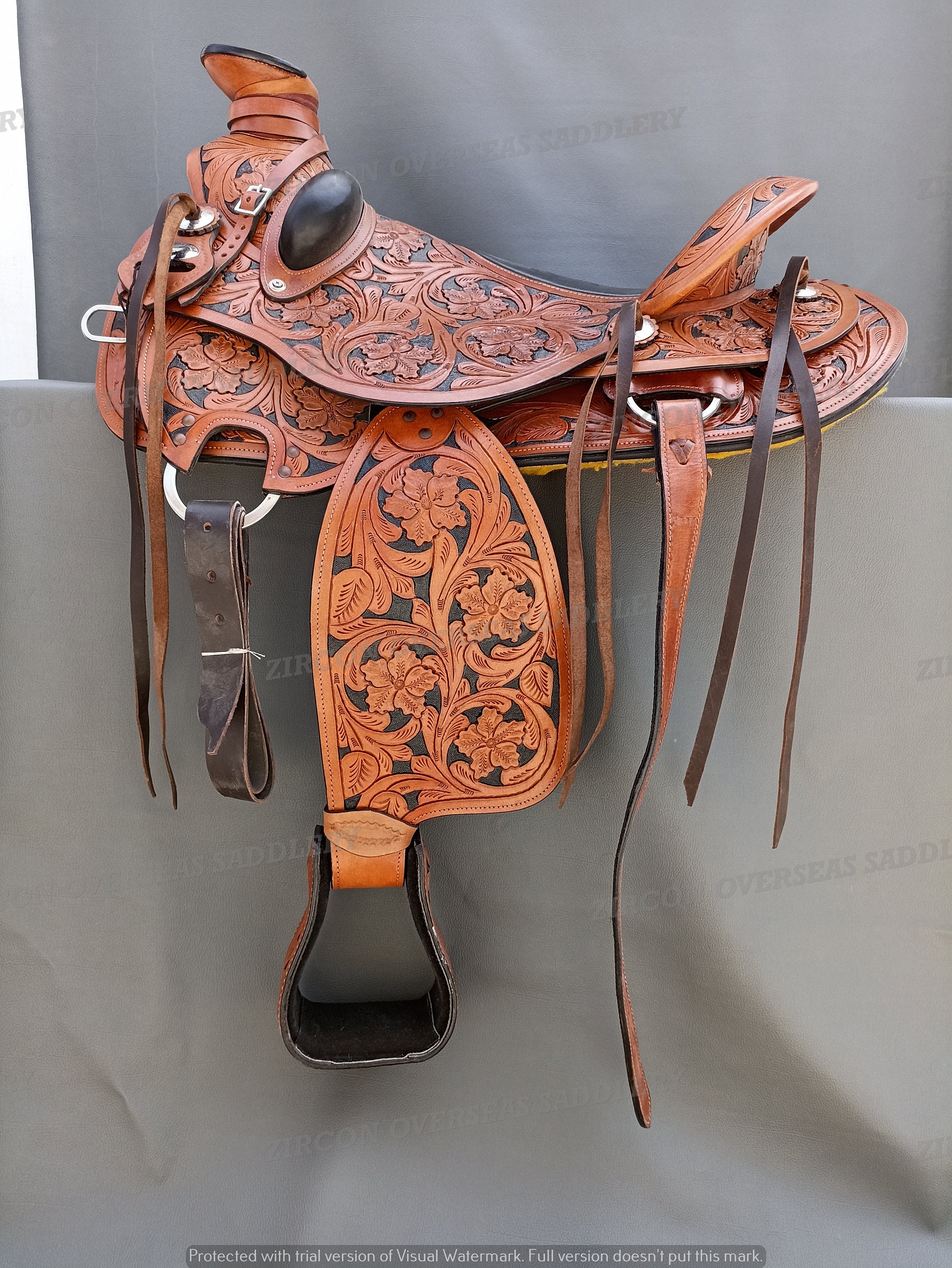 Wade Tree A Fork Premium Western Leather Roping Ranch Work - Etsy