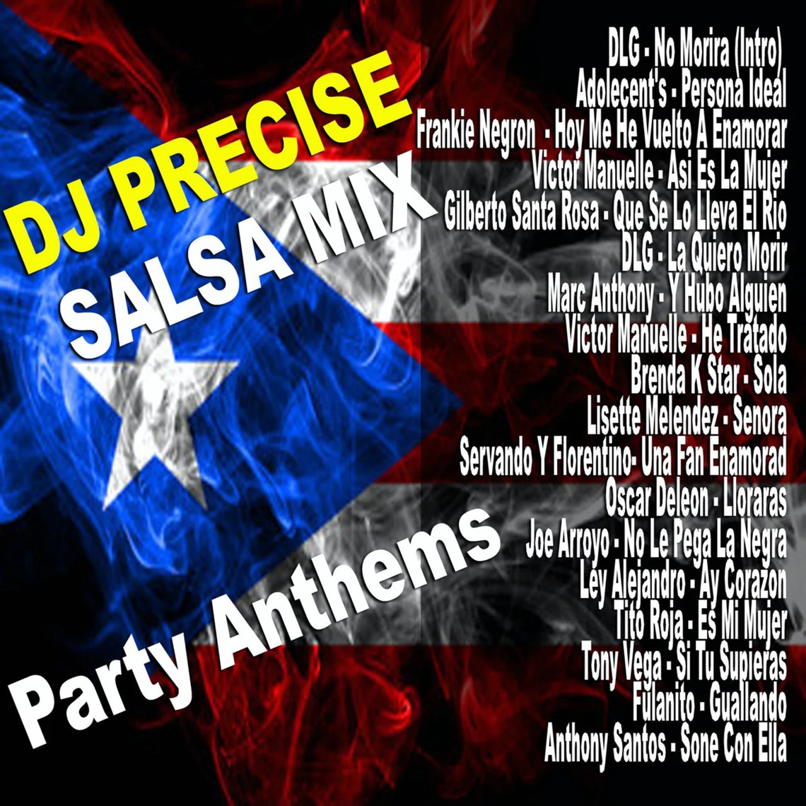 Salsa Mix Party DJ Precise Mixtape CD | Etsy