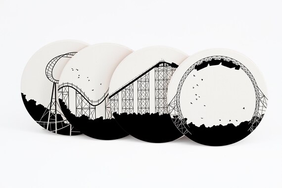 Roller Coaster Loop | Etsy