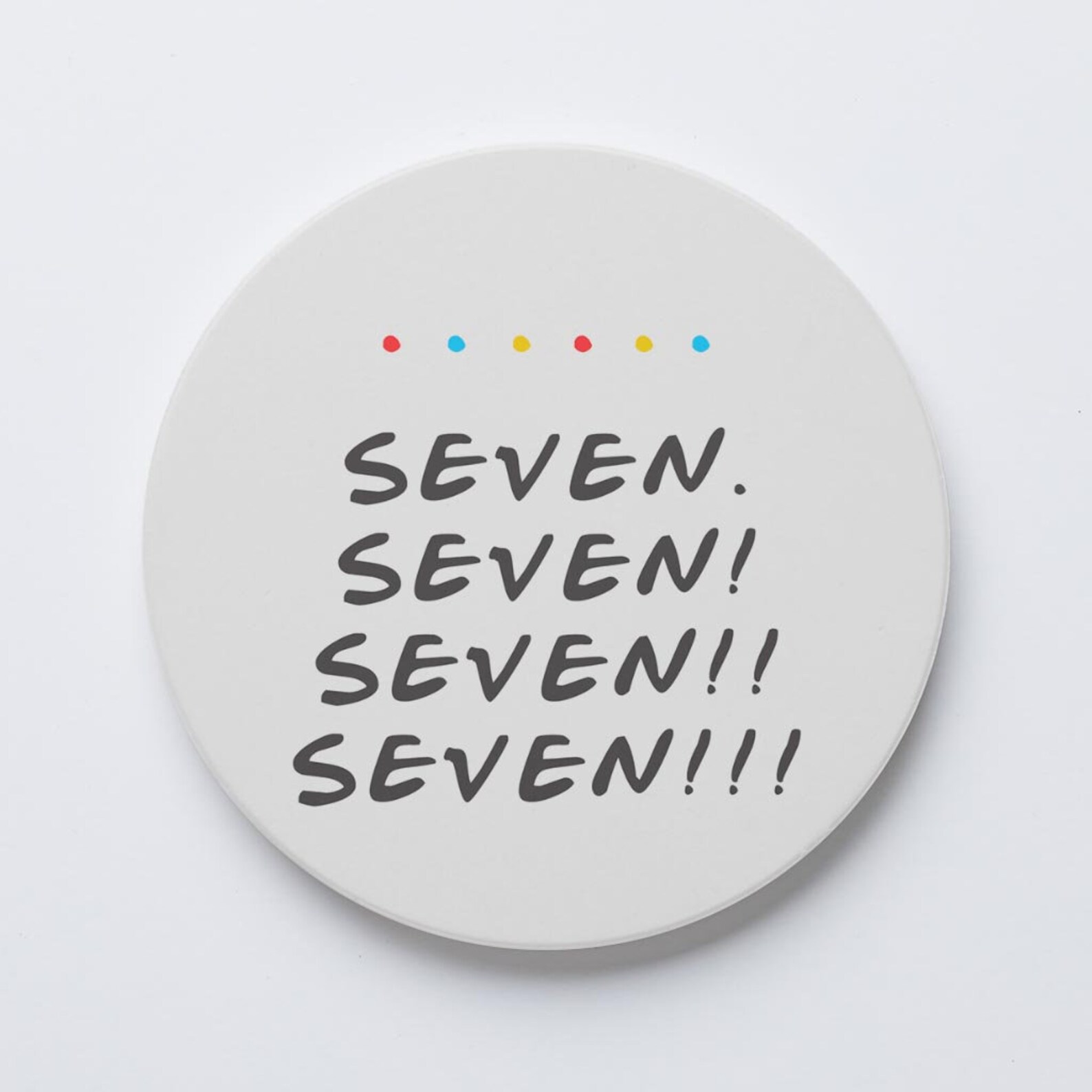 TV Show Friends: Seven | Etsy
