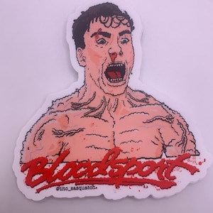 Bloodsport (4 Inch Sticker) JCVD X Chong Li X Kumite X 80s Classic X ...