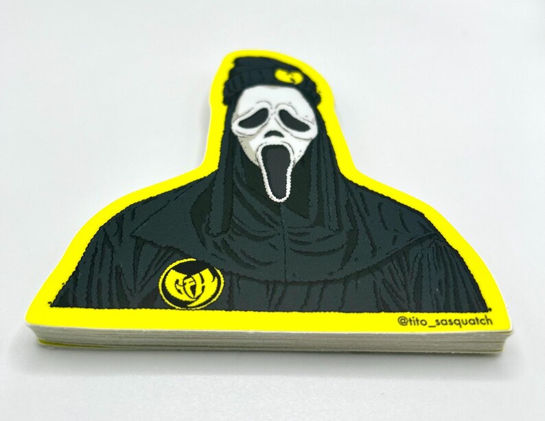Hip Hop Horror | 2 Sticker Pack | Metal Face Jason MF DOOM | OG ...