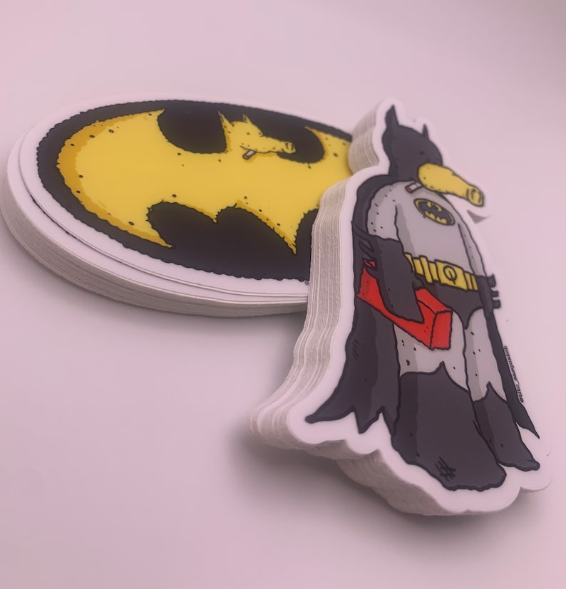 Quasimoto “quas-man” (2 Sticker Pack) 4 Inch Sticker X Hip Hop Sticker ...